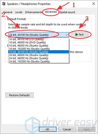Fixed Speaker Plugged In But No Sound In Windows Driver Easy