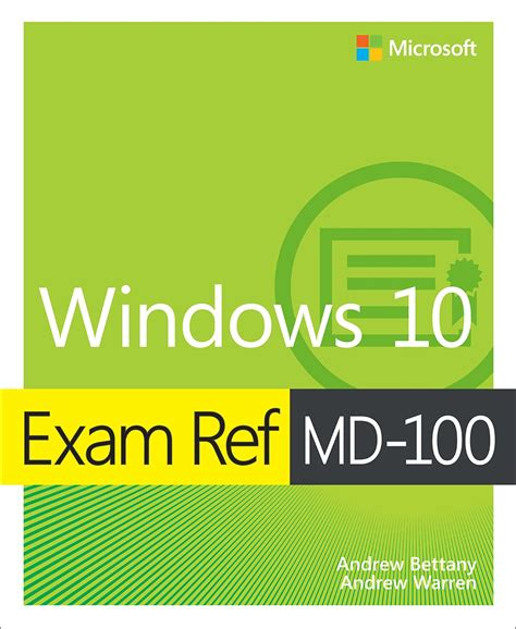 Exam Ref Md 100 Windows 10 Microsoft Press Store