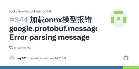 Onnx Google Protobuf Message Decodeerror Error Parsing Message