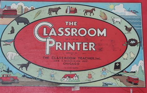 Word Stamps H N The Classroom Printer Vintage Wood And Rubber Etsy