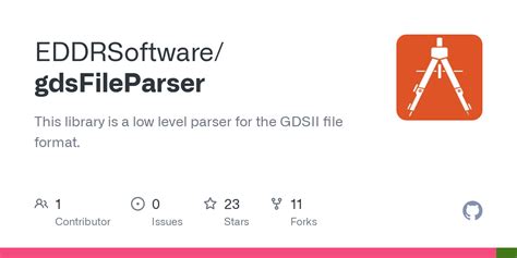 github eddrsoftware gdsfileparser this library is a low level parser