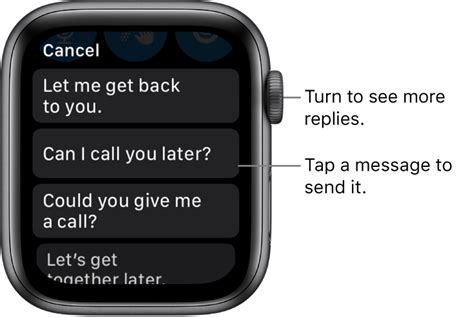 Send Messages From Apple Watch Apple Support