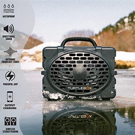 Turtlebox Gen 2 Outdoor Portable Bluetooth 5 0 Speaker