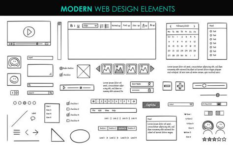 Ux Wireframes Illustrations Royalty Free Vector Graphics And Clip Art