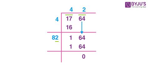 Square Root Of 1764 By Division Method Maths Qanda