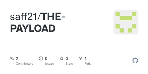 GitHub Saff21 THE PAYLOAD