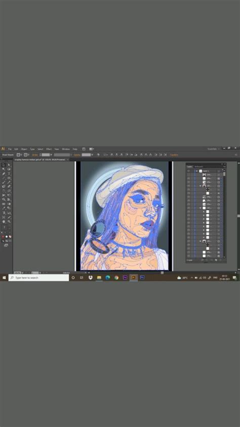 Vector Art Of Tiktok Star Themermaidscale Vector Art Art Disney Princess