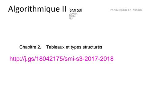 Solution 2 Algorithme Ii Tableaux Et Structures Studypool Solution 2 Algorithme Ii Tableaux Et Structures Studypool