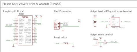 Plasma Stick 2040 W Adds Rgb Led Strip Controller To Raspberry Pi Pico W Board Cnx Software