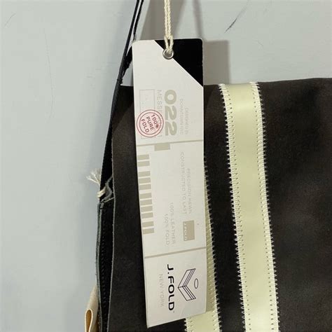 j fold bags nwt jfold mens messenger bag shouldered brown leather