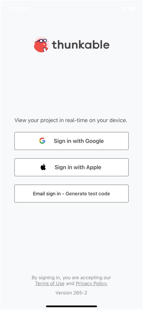 Live Test Your App Thunkable Docs