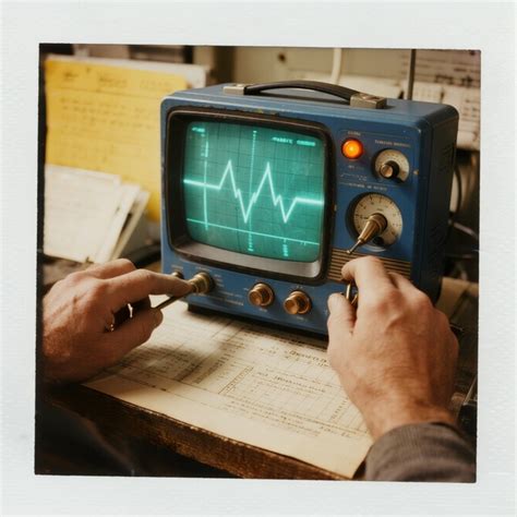 Free Oscilloscope Wave Adjustment Photo Oscilloscope Electronics