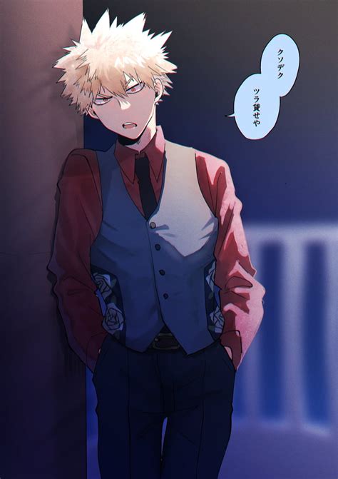 Bakugou Katsuki Boku No Hero Academia Drawn By Rapiko Danbooru