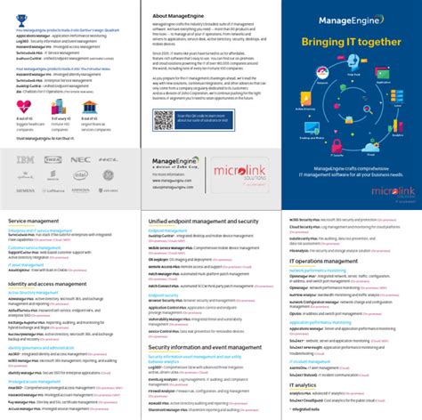 Manage Engine Catalogue Pdf Cloud Computing Active Directory