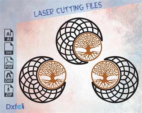 Moon Tree Life Svg Tree Of Life Moon Svg Tree Svg Moon Etsy Canada