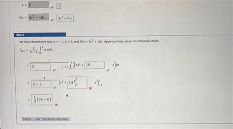Solved Find The Average Value Fave Of The Function F On The Chegg