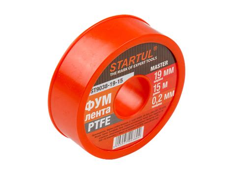 Фум-лента PTFE 19ммх15м STARTUL MASTER / ST9038-19-15 купить по низкой ...