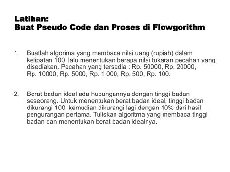 ALGORITMA MODUL 3 Pptx Algoritma Pptx PPTX