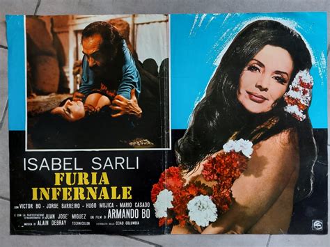 Furia Infernale Isabel Sarli Fotobusta Manifesto Cinema Ebay
