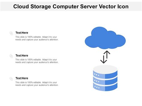 Cloud Storage Computer Server Vector Icon Ppt PowerPoint Presentation Inspiration Information PDF