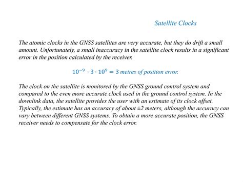 Sources Of Errors In Gnss Measurements And Dilution Of Precision Dop