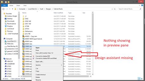 Explorer Previews And Design Assistant Context Menu Are Not Working