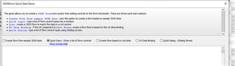 Json Forms