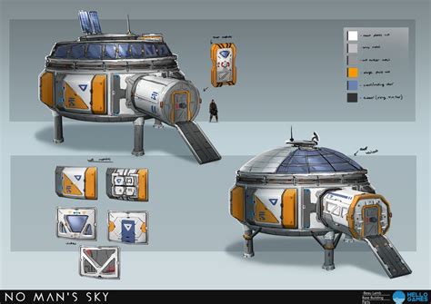 Artstation Nms Buildings Beau Lamb No Mans Sky Game No Mans Sky