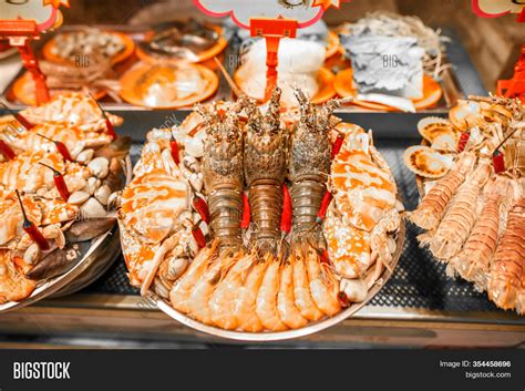 Sea Crayfish Cooked Image And Photo Free Trial Bigstock