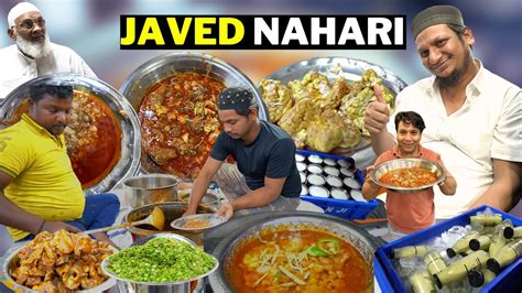 Most Famous Nahari In Delhi Javed Nahari This Ramadan Original Javed Nalli Nahari Roti Youtube