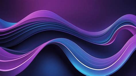 Premium Photo A Breathtaking Composition Of A Purple And Blue