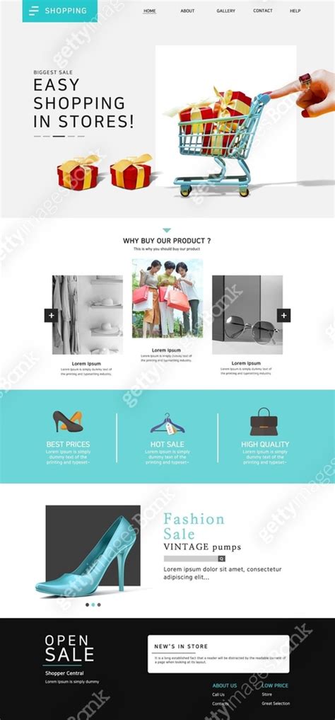 웹템플릿 메인페이지 이미지 쇼핑 상업활동 세일 상업이벤트 이벤트페이지 이미지 Jv12256732 게티이미지뱅크