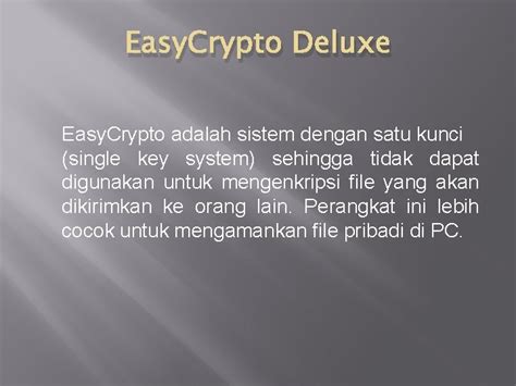 Enkripsi Dan Dekripsi Contoh Aplikasi Dan Penerapannya Kelompok