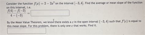 Consider the function f(x)=2-2x2 ﻿on the interval | Chegg.com