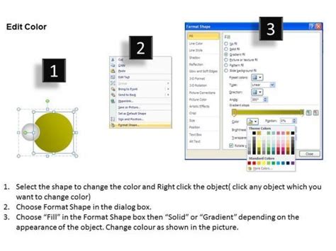 Ppt Four Scientific Method Steps PowerPoint Presentation Text Circle Templates