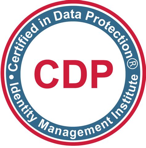 Certified In Data Protection Cdp® Identity Management Institute®