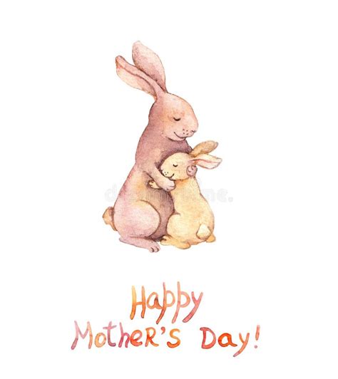Mother Rabbit Stock Illustrations 3061 Mother Rabbit Stock