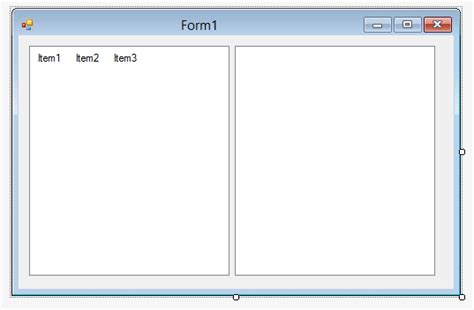 Winforms Listview