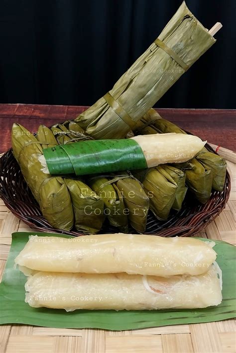 Fannies Native Cassava Suman Ingredients • 5 And ¼ Cups Grated