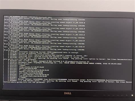 Kernel Panicstuck At No Idea What Stage Truenas General Truenas