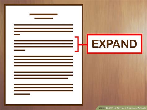 How To Write A Feature Article With Pictures Wikihow