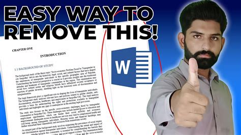 How To Remove Markup Area In Ms Word Esay Way To Remove Extra Page