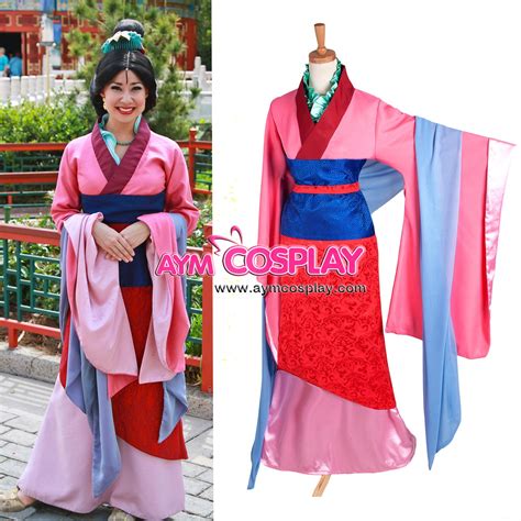 Mulan Pink Park Dress Disney Princess Costumes Disney Princess Dresses
