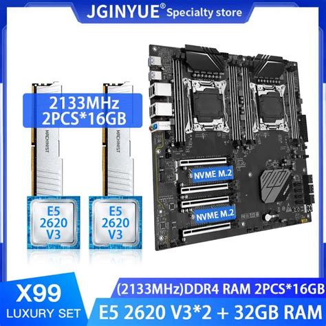 Motherboards X Dual Cpu Motherboard Lga Kit With E V Gb G Ddr Ecc Memory