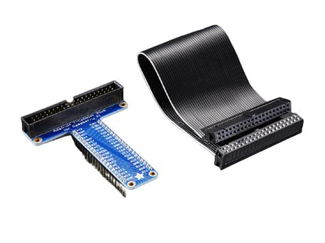 assembled pi t cobbler plus gpio breakout pi a b pi 2 3 4 zero