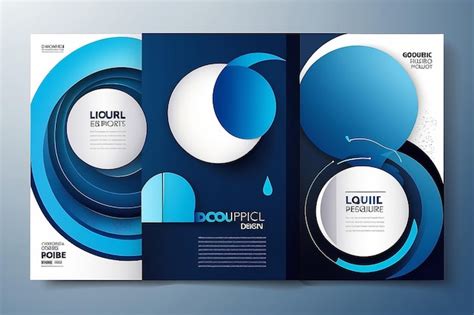 Premium Photo Portfolio Geometric Design Vector Set