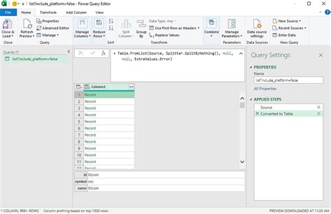 How To Import Live Crypto Prices Into Excel Spreadsheets Coingecko Api