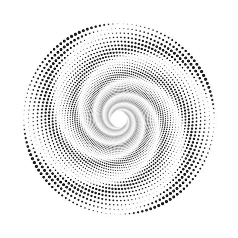 Premium Vector Circle Abstract Halftone