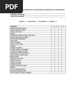 Cuestionario De Berlín Para Saos Pdf Salud Y Bienestar