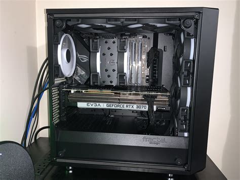 Finally Finished My Meshify C Mini Build R Fractaldesignna